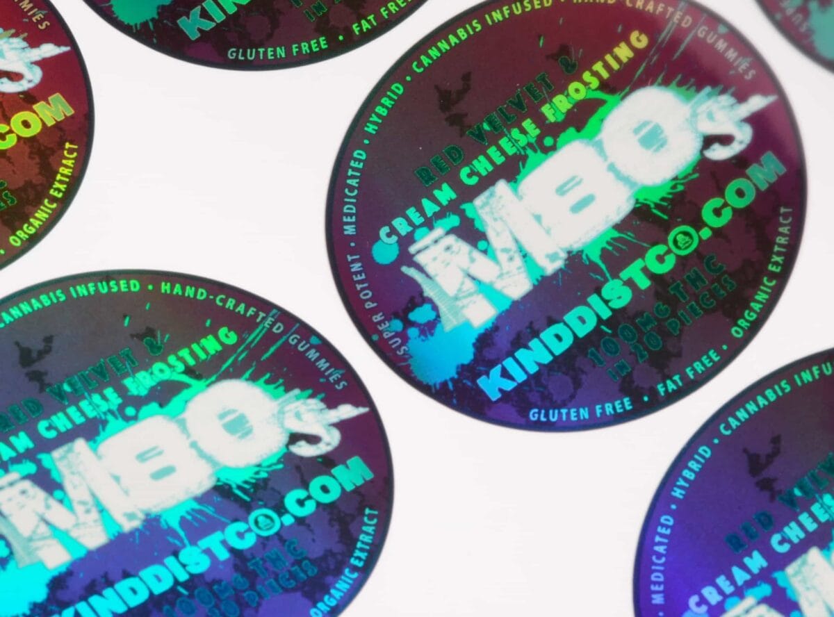 Custom Cannabis Labels - Free Shipping - Stunning Quality Guaranteed