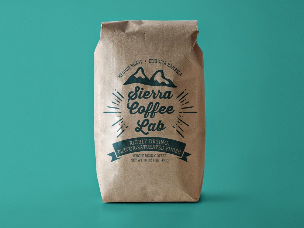Coffee Bag Template Illustrator